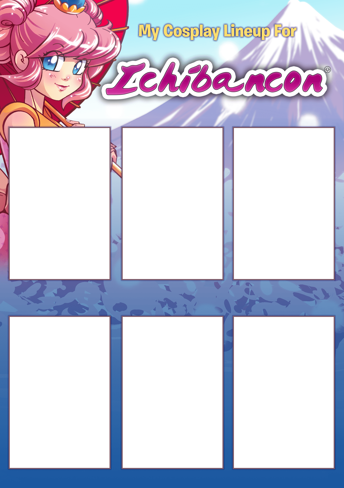 Cosplay Lineup Frames – Ichibancon